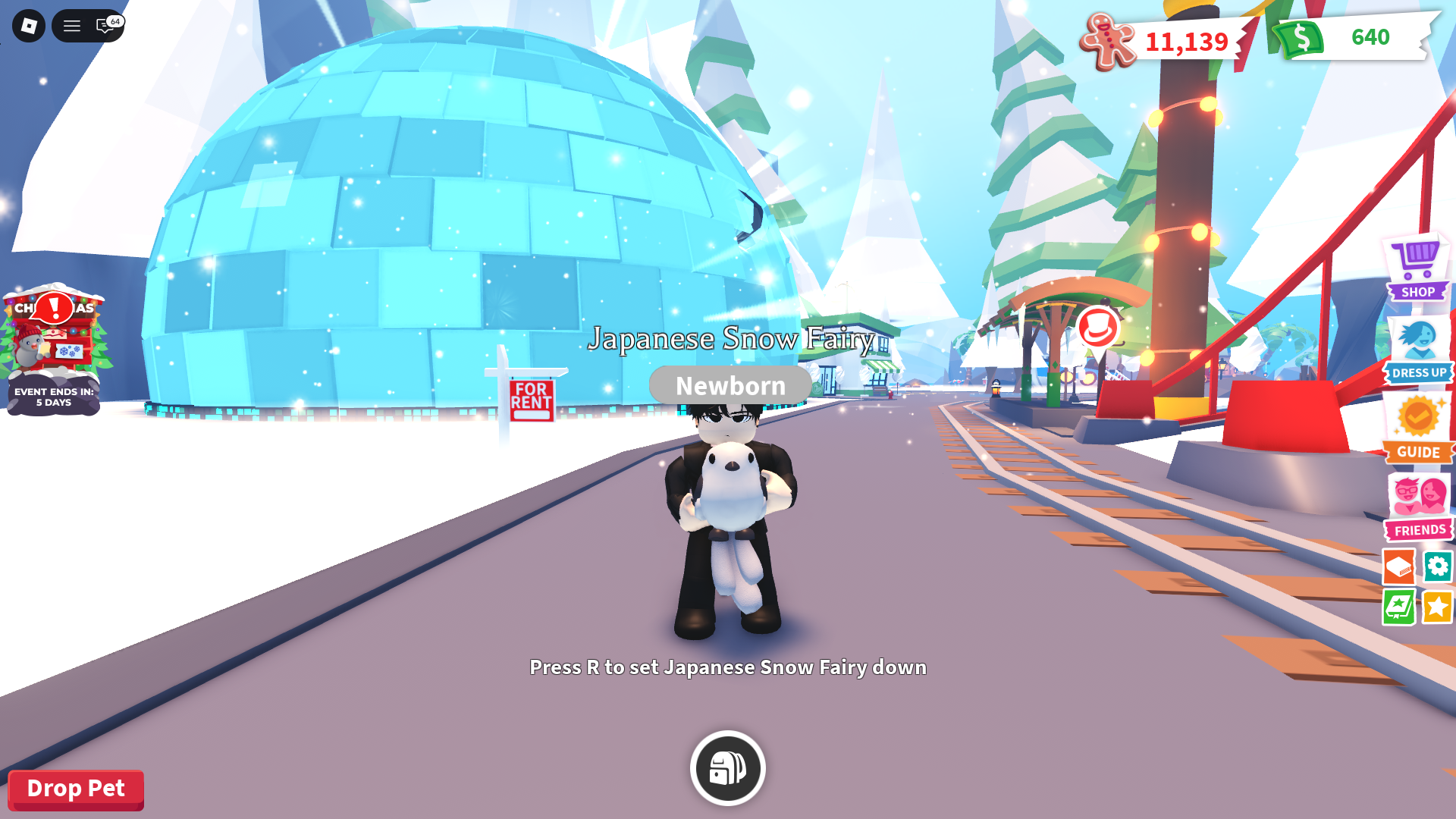 How To Get Japanese Snow Fairy in Adopt Me - Deltia's Gaming