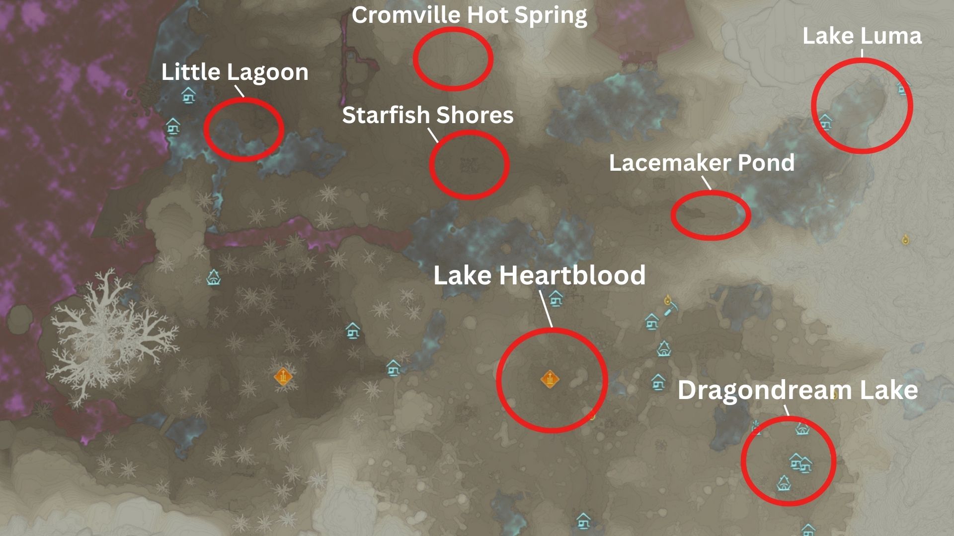 Enshrouded: All Lake Locations - Deltia's Gaming