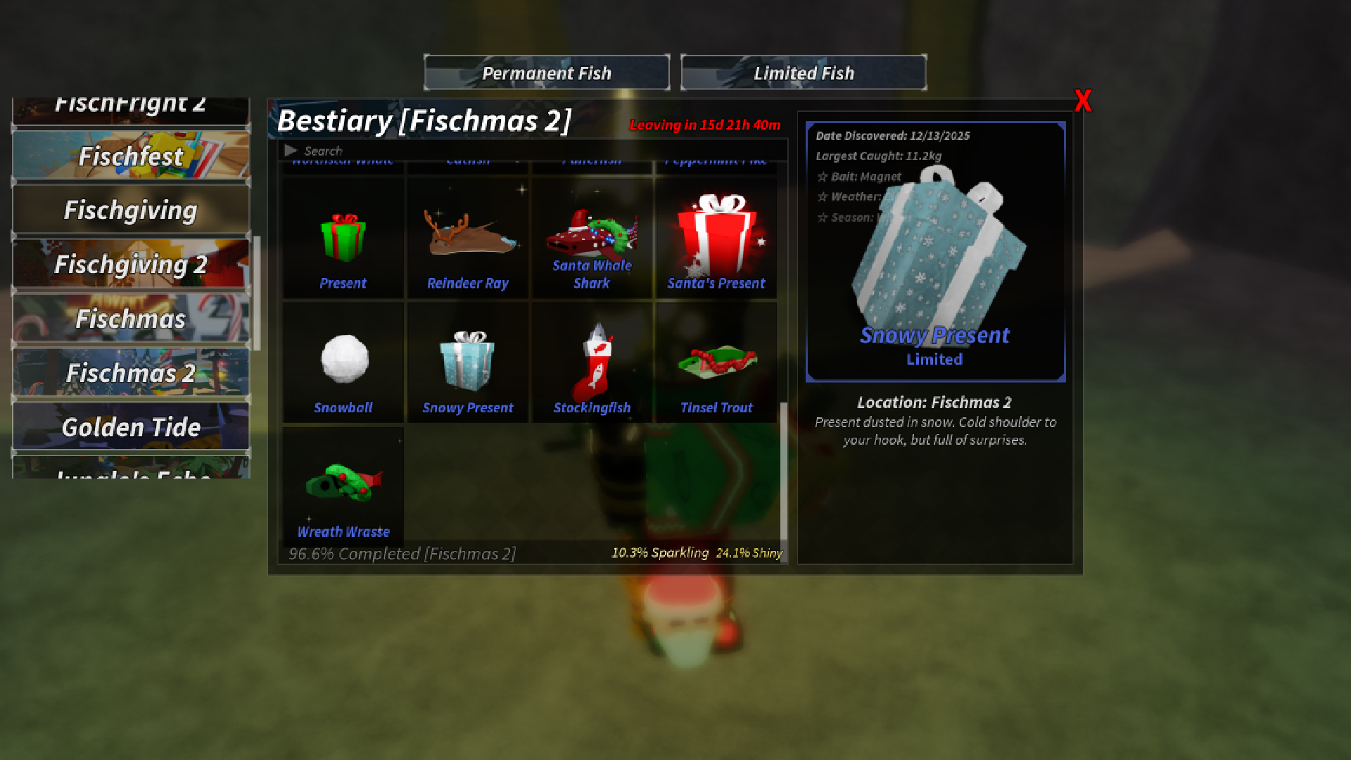 Fischmas 2 Complete Bestiary - Deltia's Gaming