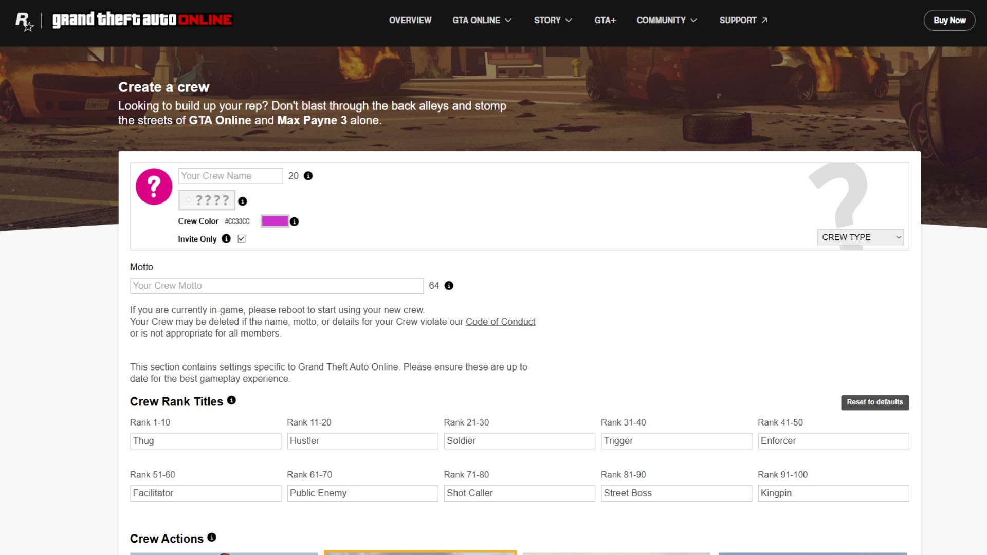 GTA Online: How To Make Crew - Deltia's Gaming