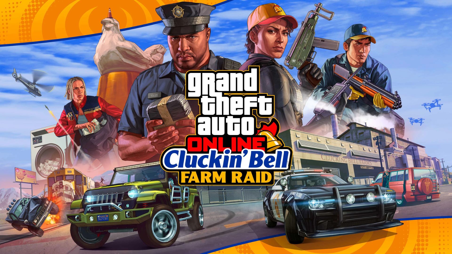 GTA Online: How To Get Up to $1,850,000 From Cluckin’ Bell Farm Raid ...