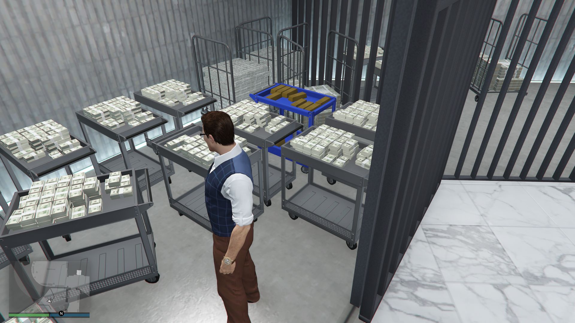 GTA Online Mansion: How Does Vault Wealth Level Work - Deltia's Gaming