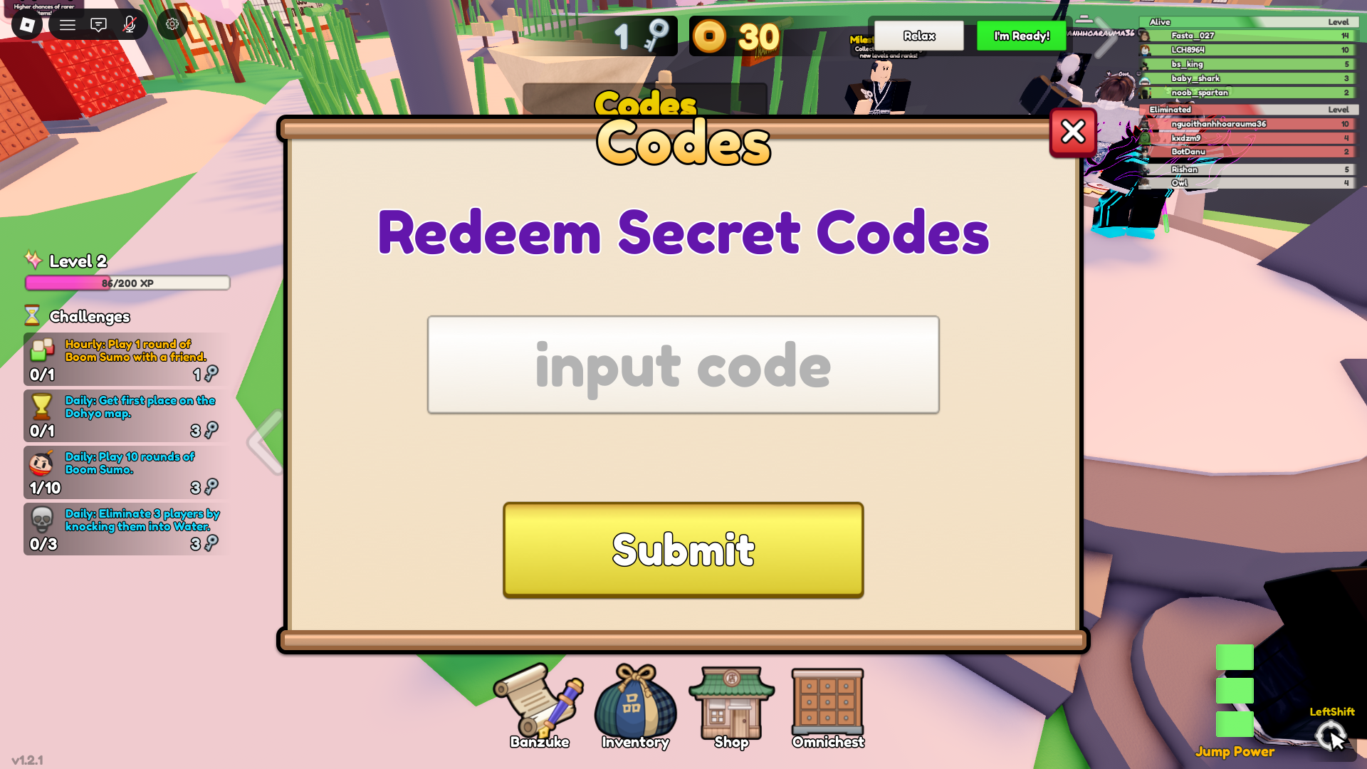 Boom Sumo Codes (December 2025) - Deltia's Gaming