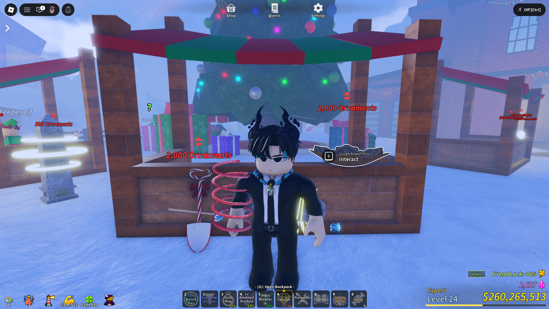 How To Get Candy Cane Shovel and Gingerbread Pan in Prospecting ...