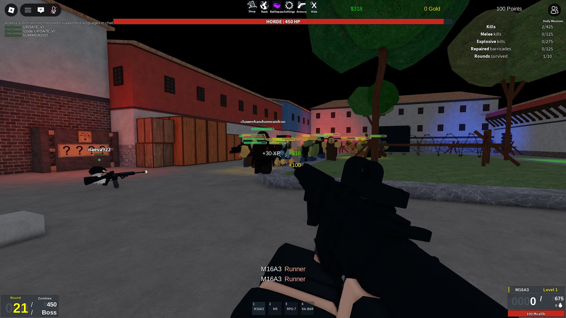 Zombie Uprising Codes (December 2025) - Deltia's Gaming