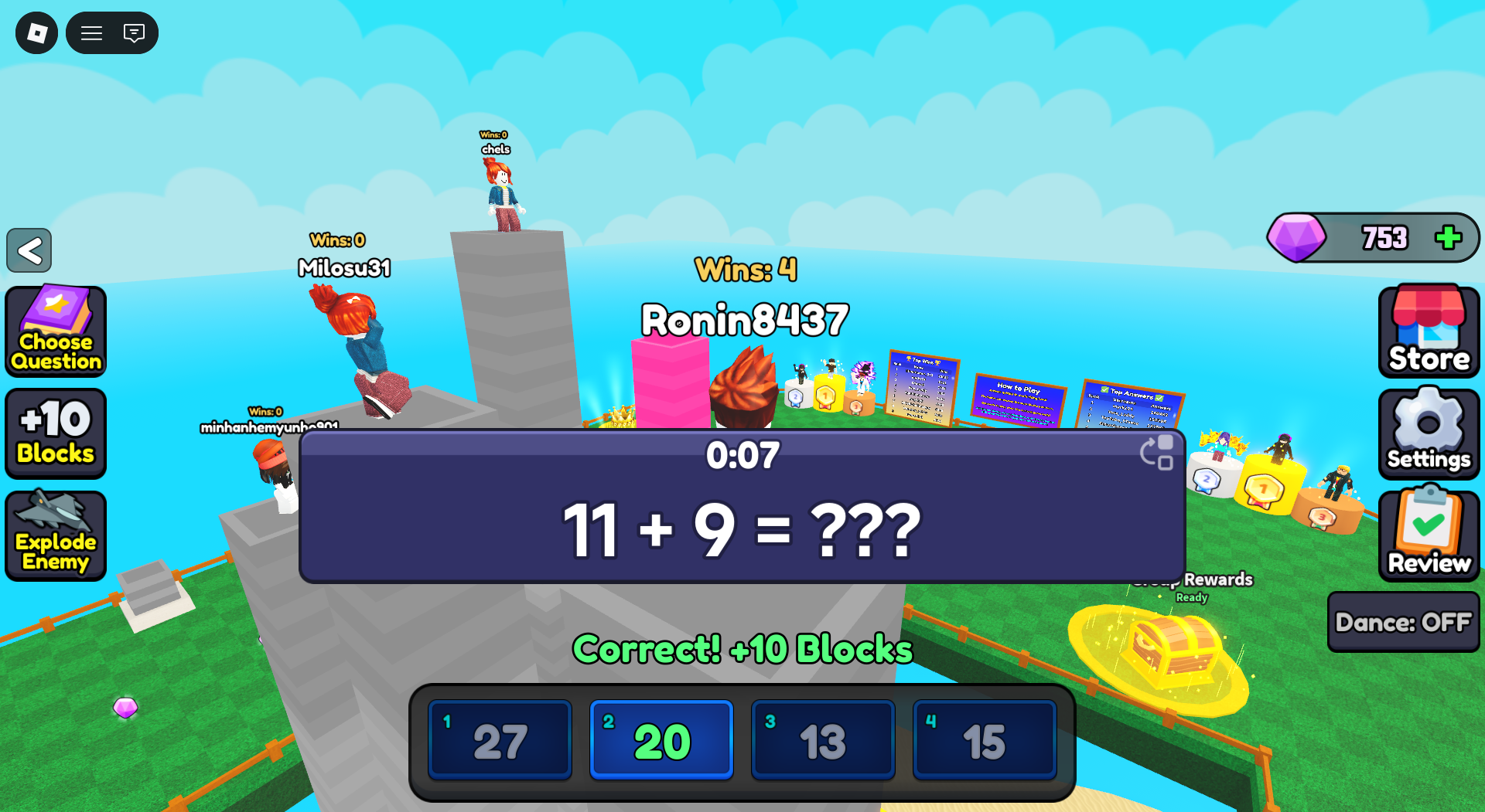 How To Play Math Tower Race - Deltia's Gaming