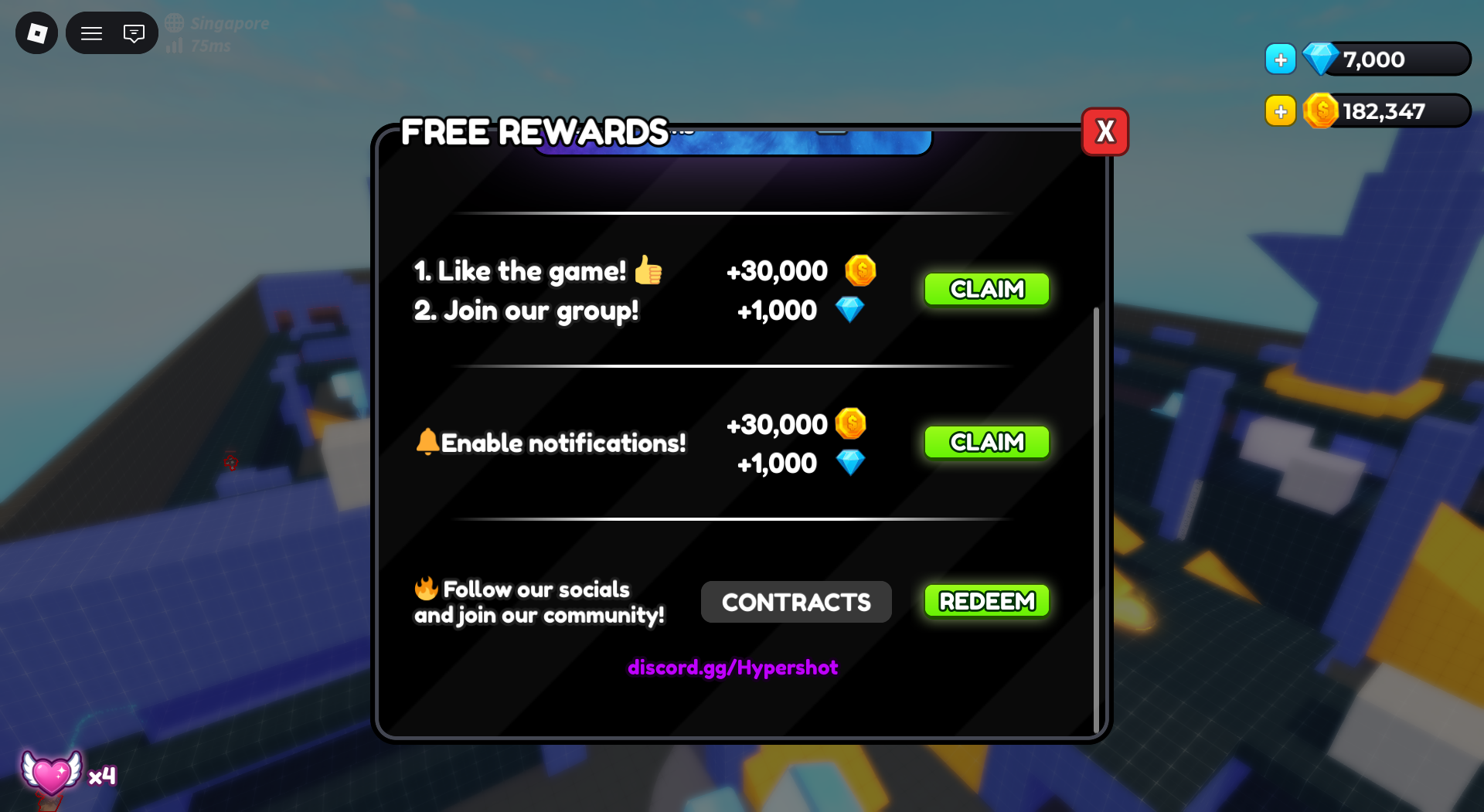 Hypershot Codes (February 2026) - Deltia's Gaming