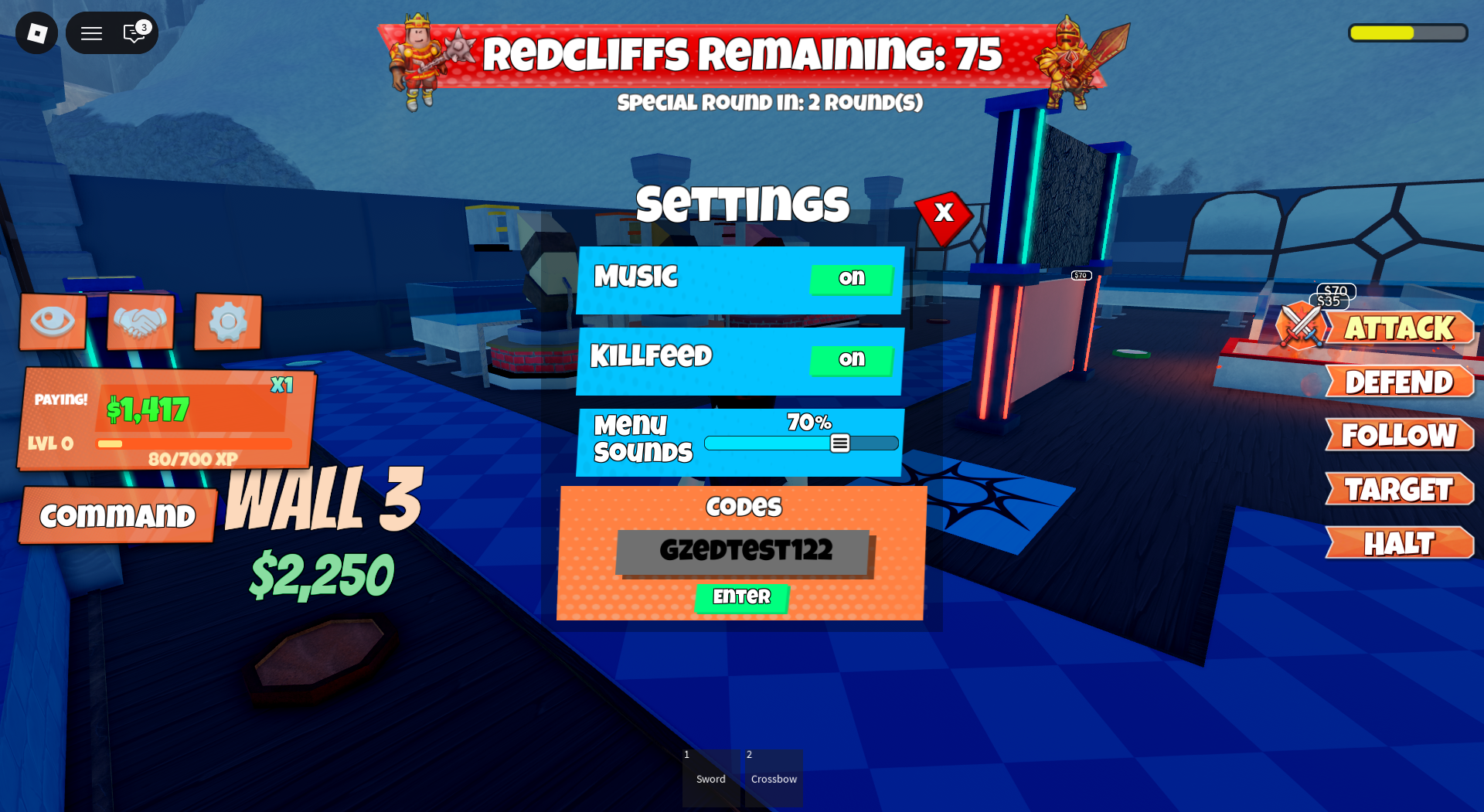 Faction Defense Tycoon Codes (December 2025) - Deltia's Gaming