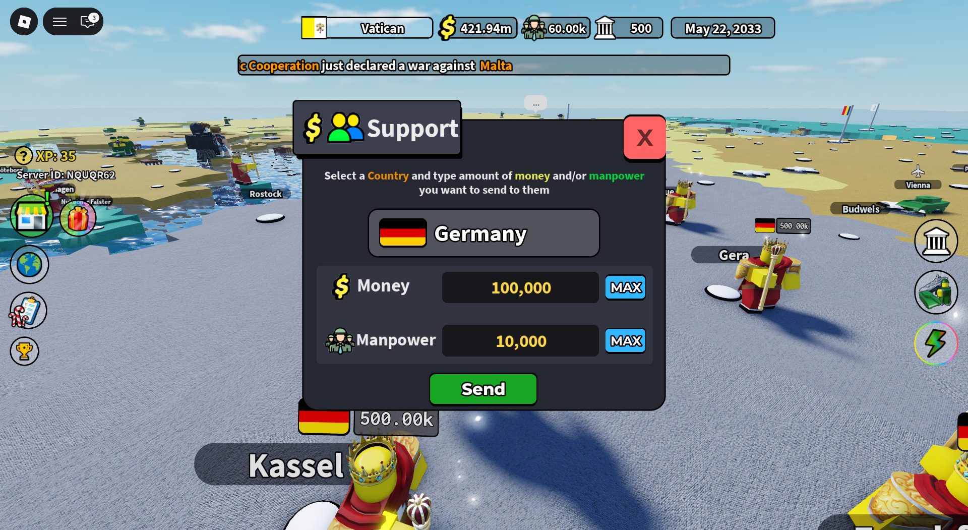 Control Europe Controls Guide - Deltia's Gaming