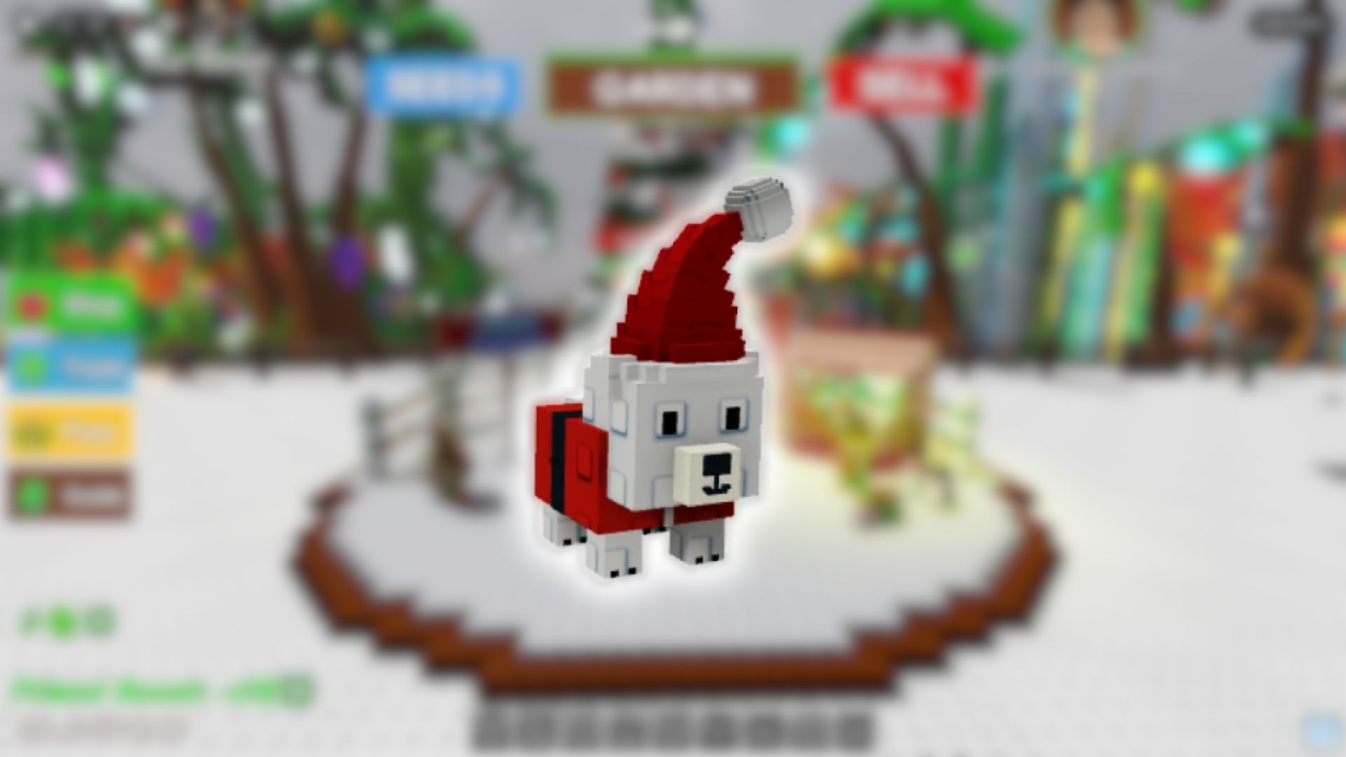 What Does the Santa Bear Pet Do in Grow a Garden? - Deltia's Gaming