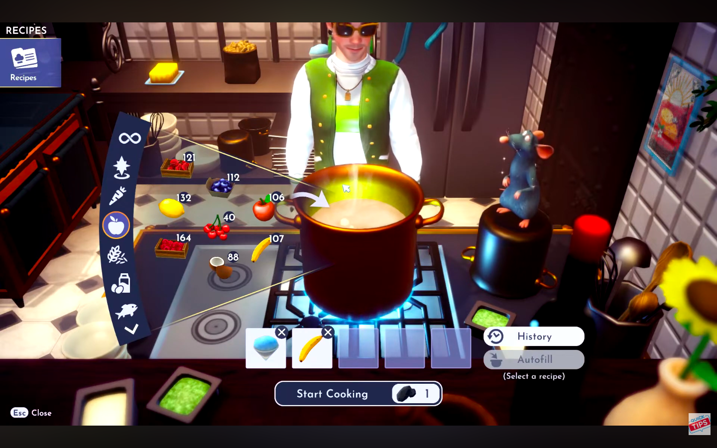 Disney Dreamlight Valley: How To Make a Banana Split - Deltia's Gaming