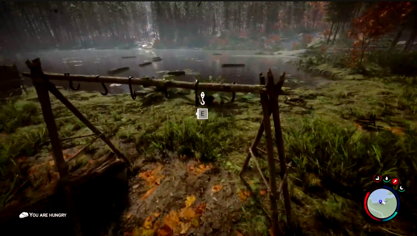 Sons of the Forest: How To Make Drying Rack - Deltia's Gaming