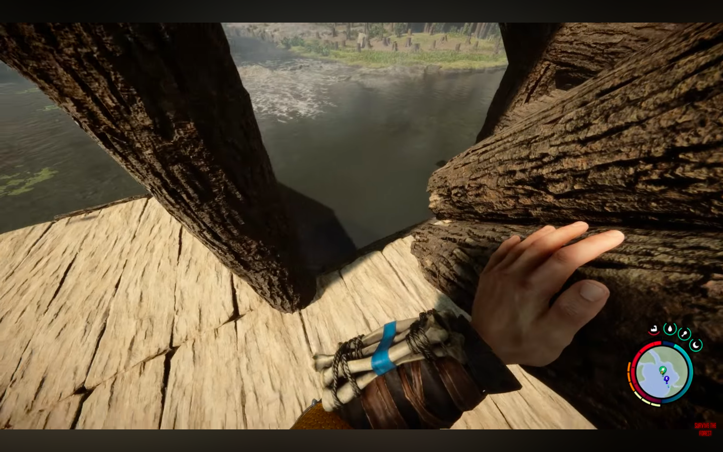 Sons of the Forest: How To Make Stairs - Deltia's Gaming