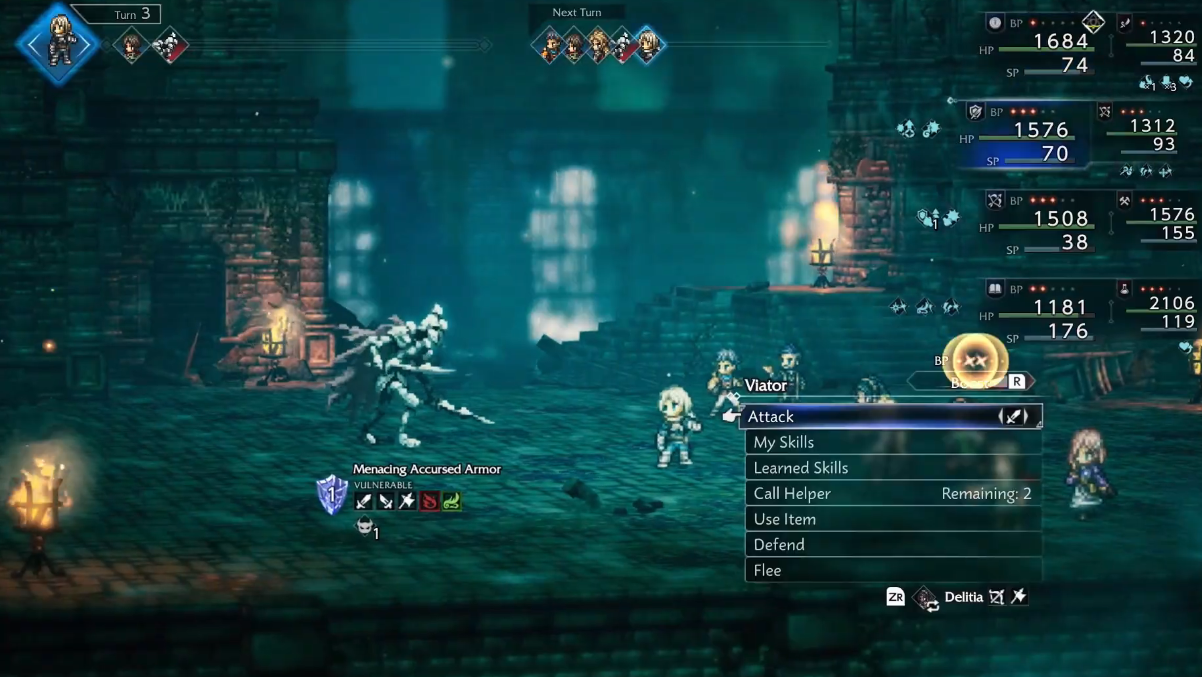Octopath Traveler 0: Menacing Accursed Armor Elite Enemy Guide ...