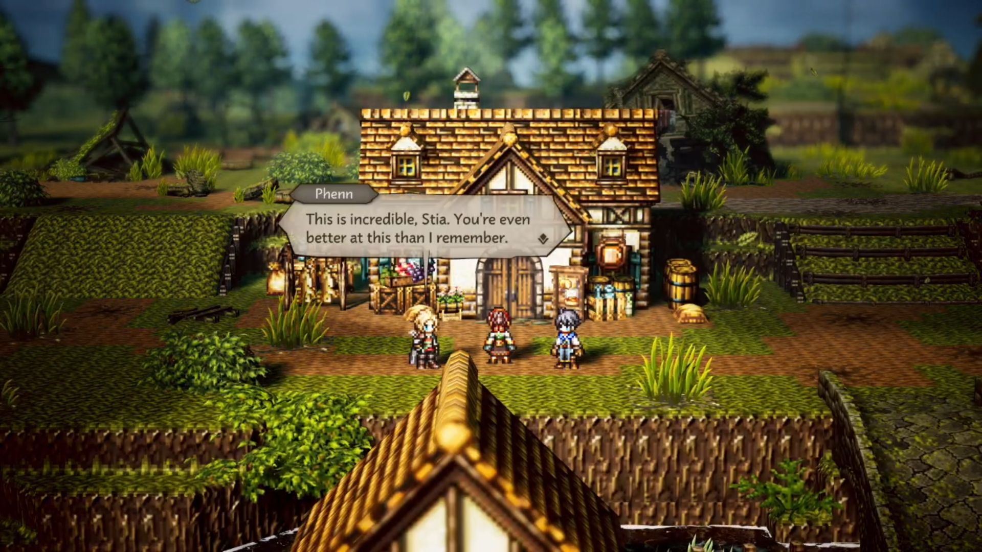 Octopath Traveler 0: The Hunter Phenn (Kindlers of the Flame ...