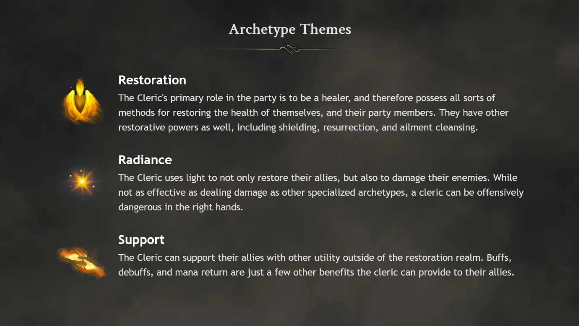 Ashes of Creation: Best Cleric Build - Deltia's Gaming