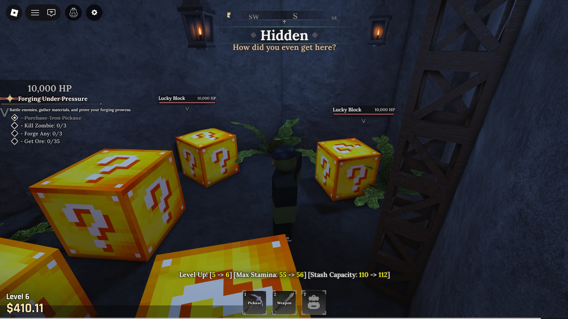 How To Find Lucky Blocks in The Forge - Deltia's Gaming