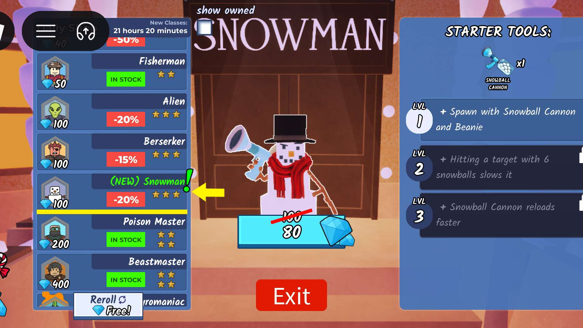 99 Nights in the Forest: Snowman Guide - Deltia's Gaming