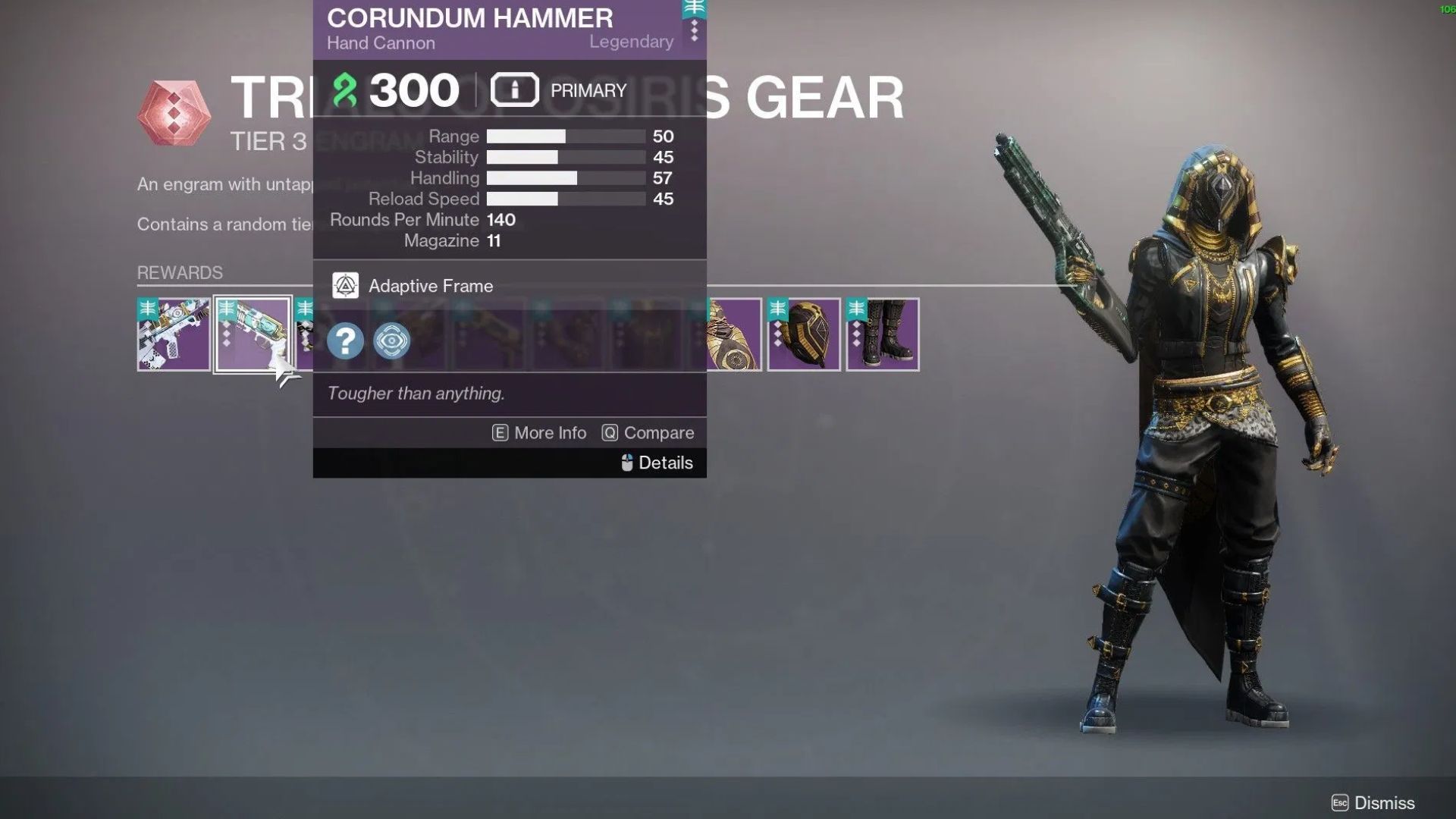 Destiny 2: Corundum Hammer God Roll Guide - Deltia's Gaming