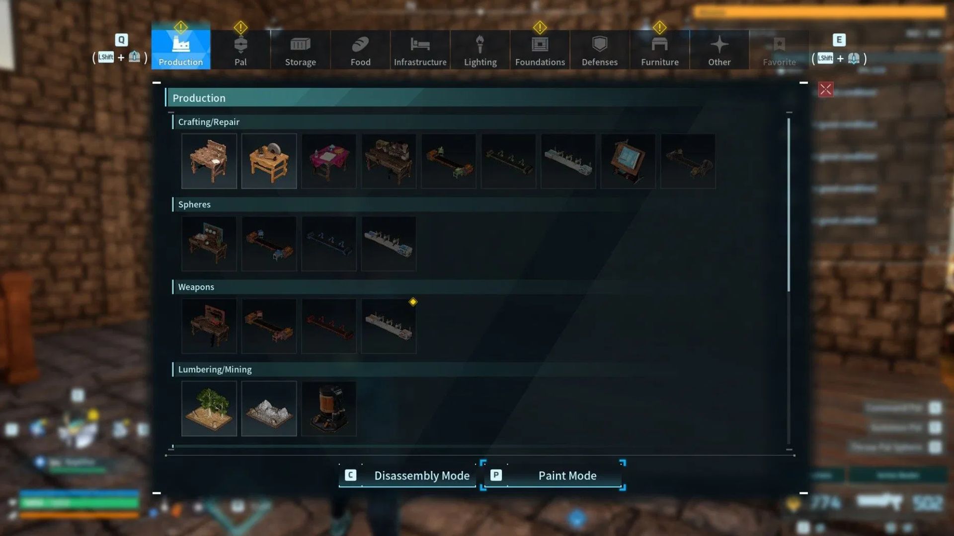 Palworld: How To Paint Structures - Deltia's Gaming