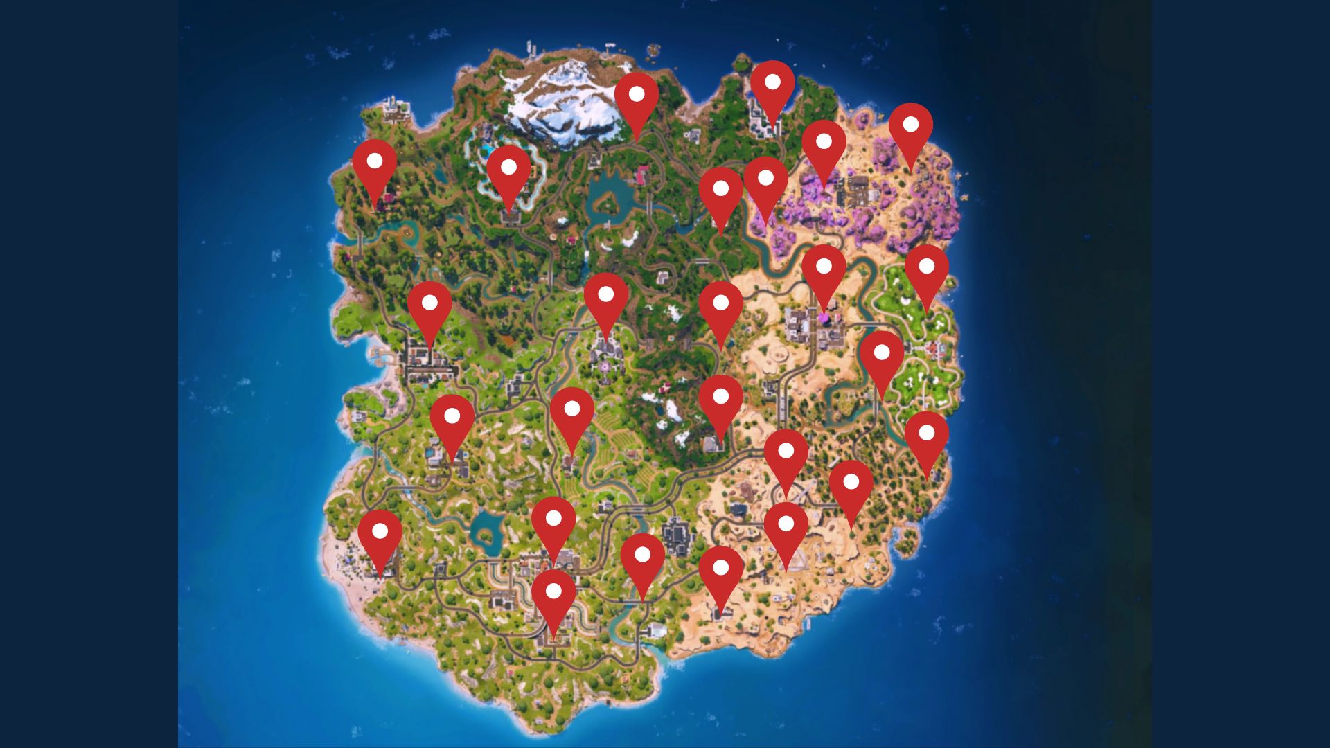 Fortnite Chapter 7 Season 1: All Reboot Van Locations - Deltia's Gaming