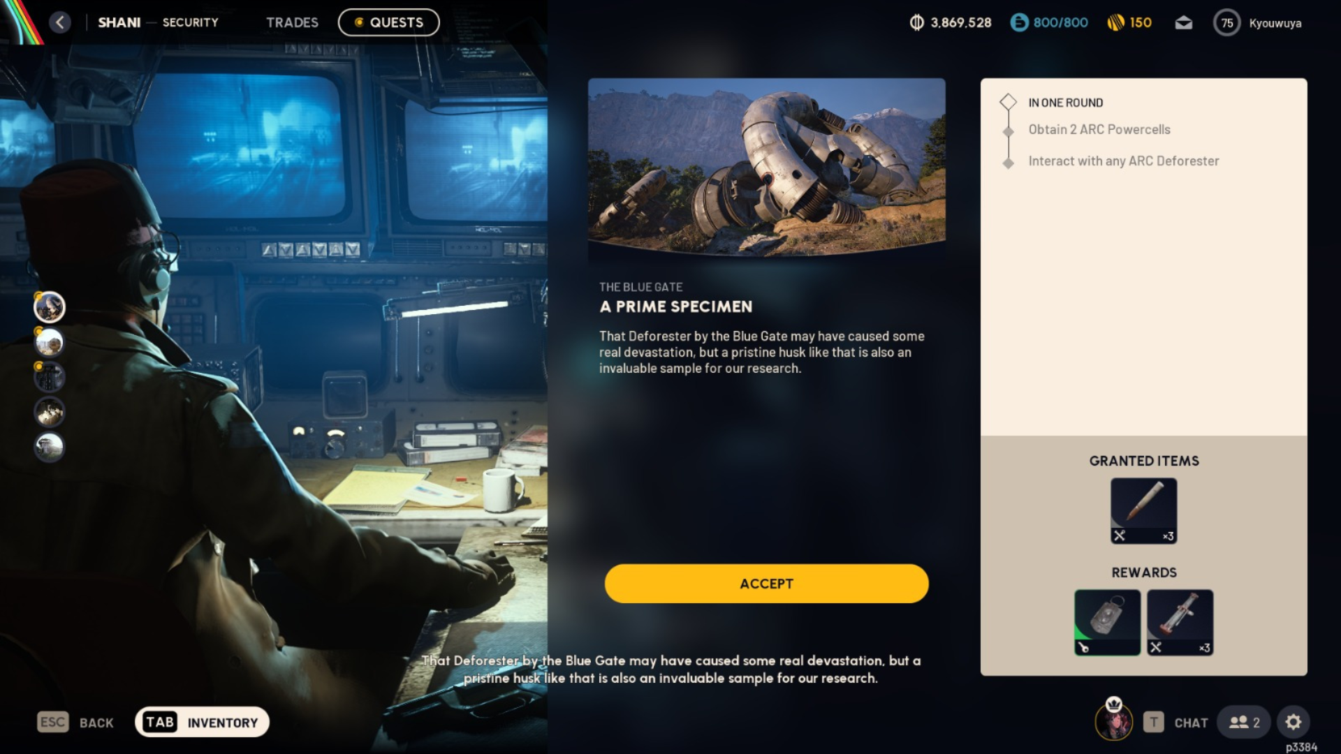 Arc Raiders: A Prime Specimen Quest Guide - Deltia's Gaming