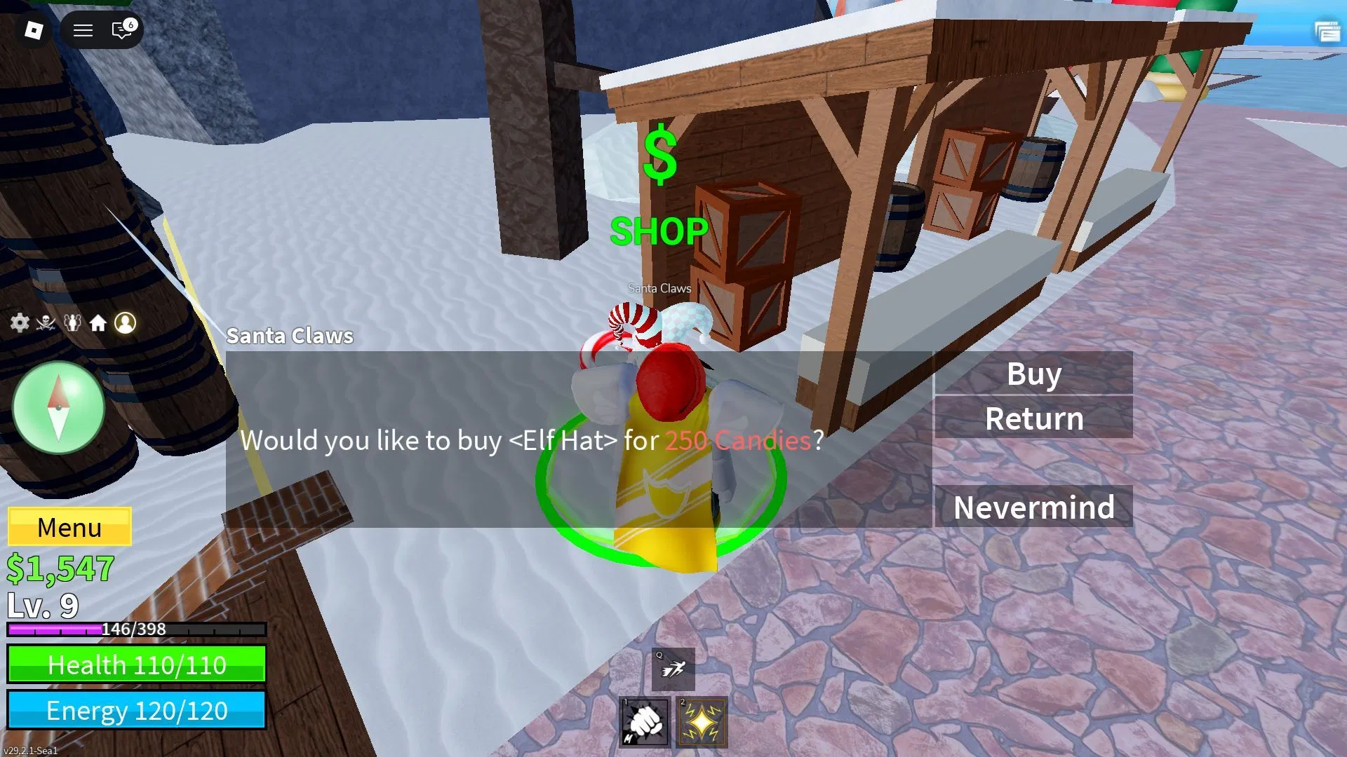 How To Get Elf Hat in Blox Fruits - Deltia's Gaming