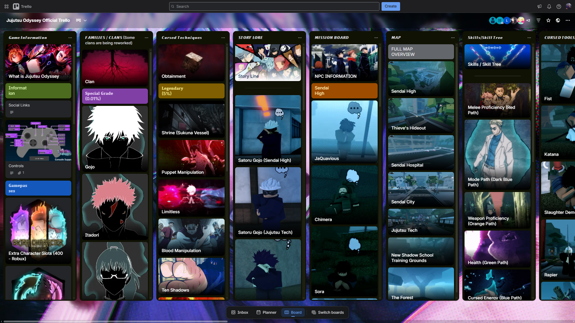 How To Join Jujutsu Odyssey Official Discord And Trello - Deltia's Gaming