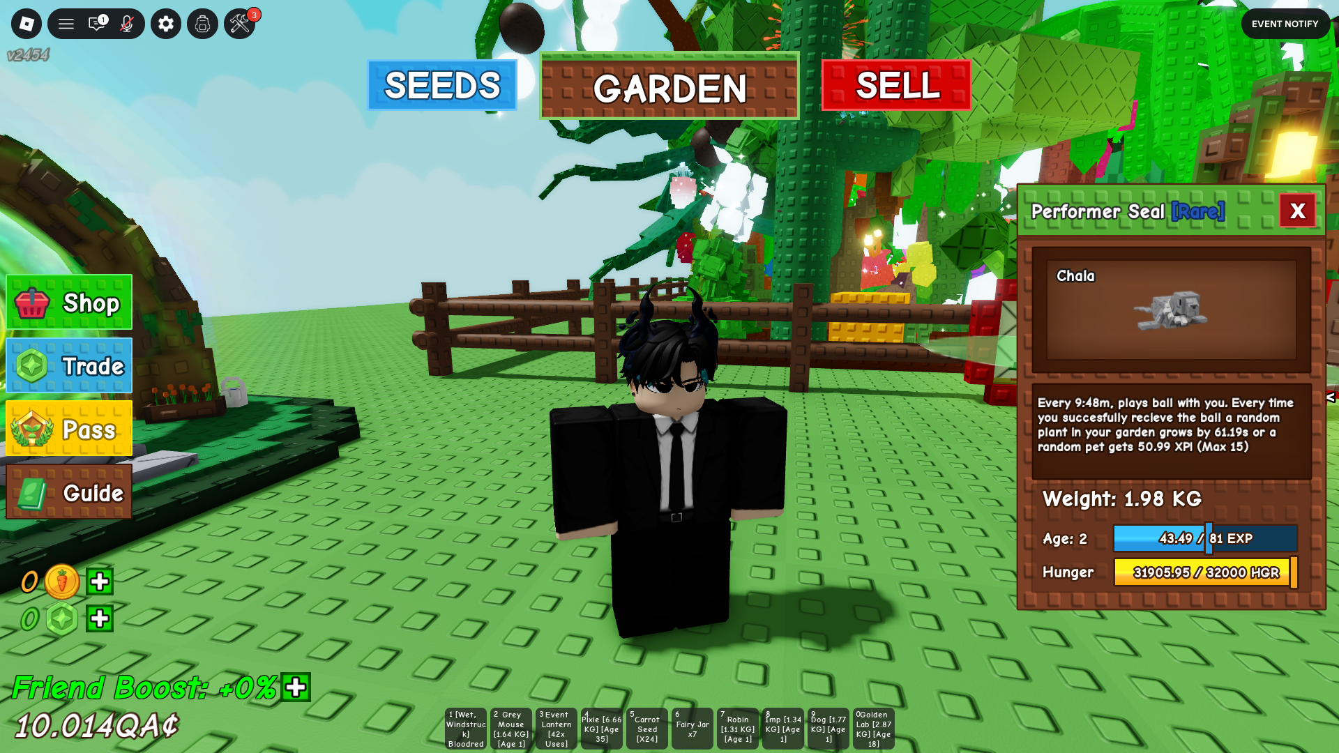 What Does the Performer Seal Pet Do in Grow a Garden? - Deltia's Gaming