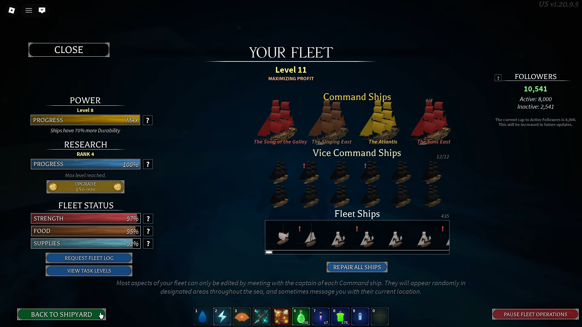Arcane Odyssey Fleet Guide - Deltia's Gaming