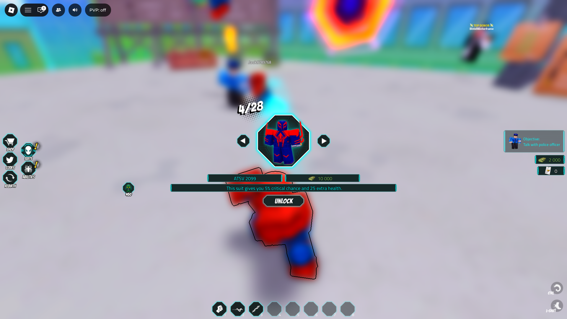 SpiderMan Simulator Codes (January 2026) - Deltia's Gaming