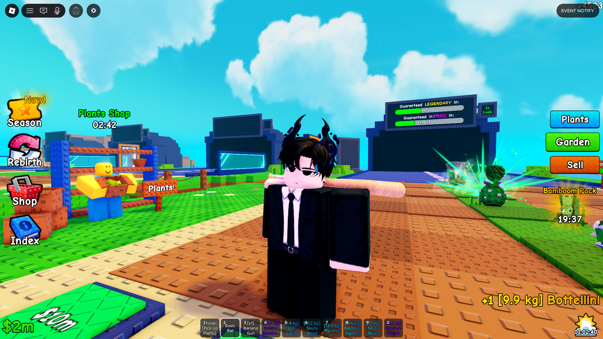 All Gears in Plants vs Brainrots - Deltia's Gaming