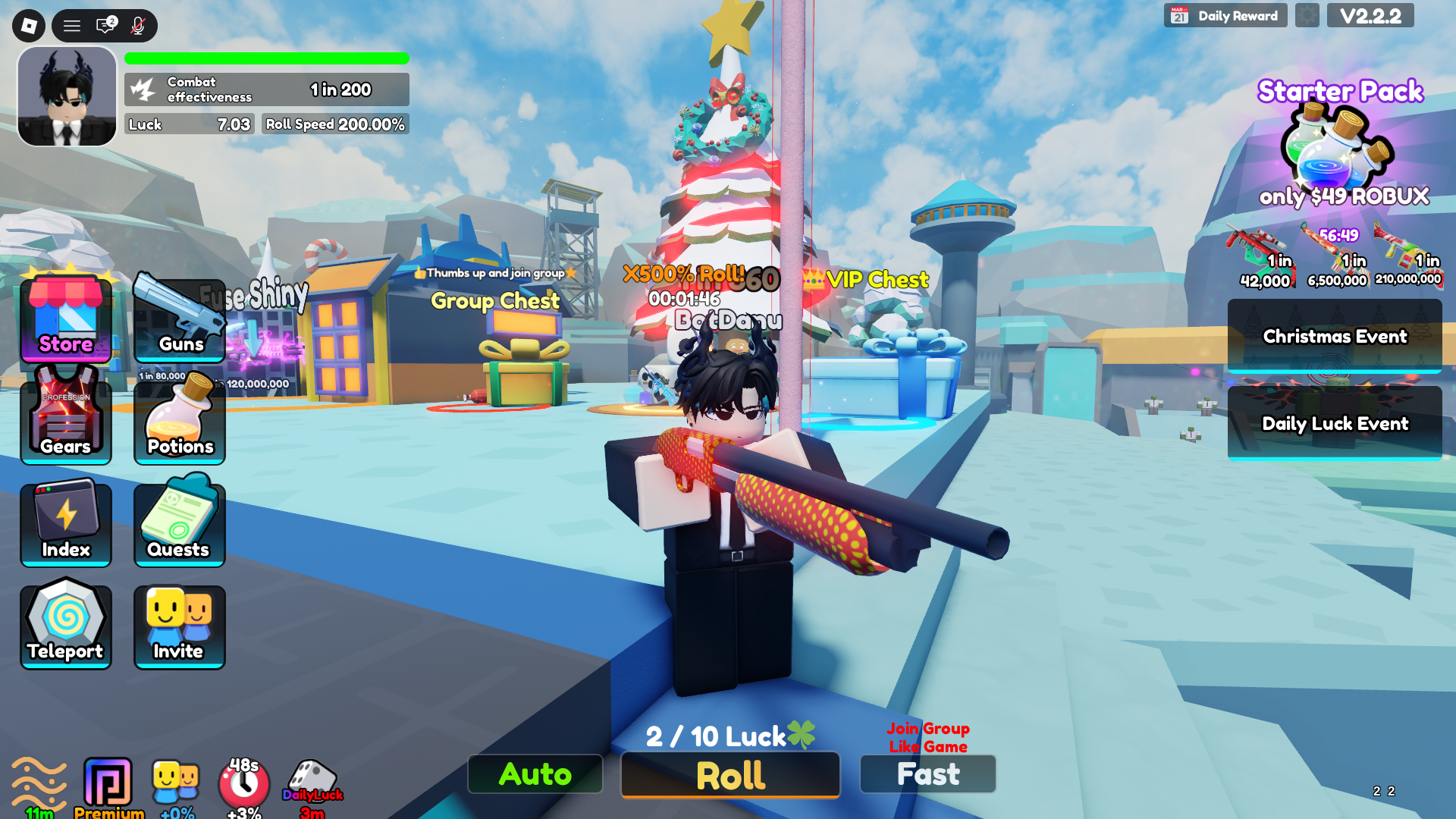 Guns RNG Codes (January 2026) - Deltia's Gaming