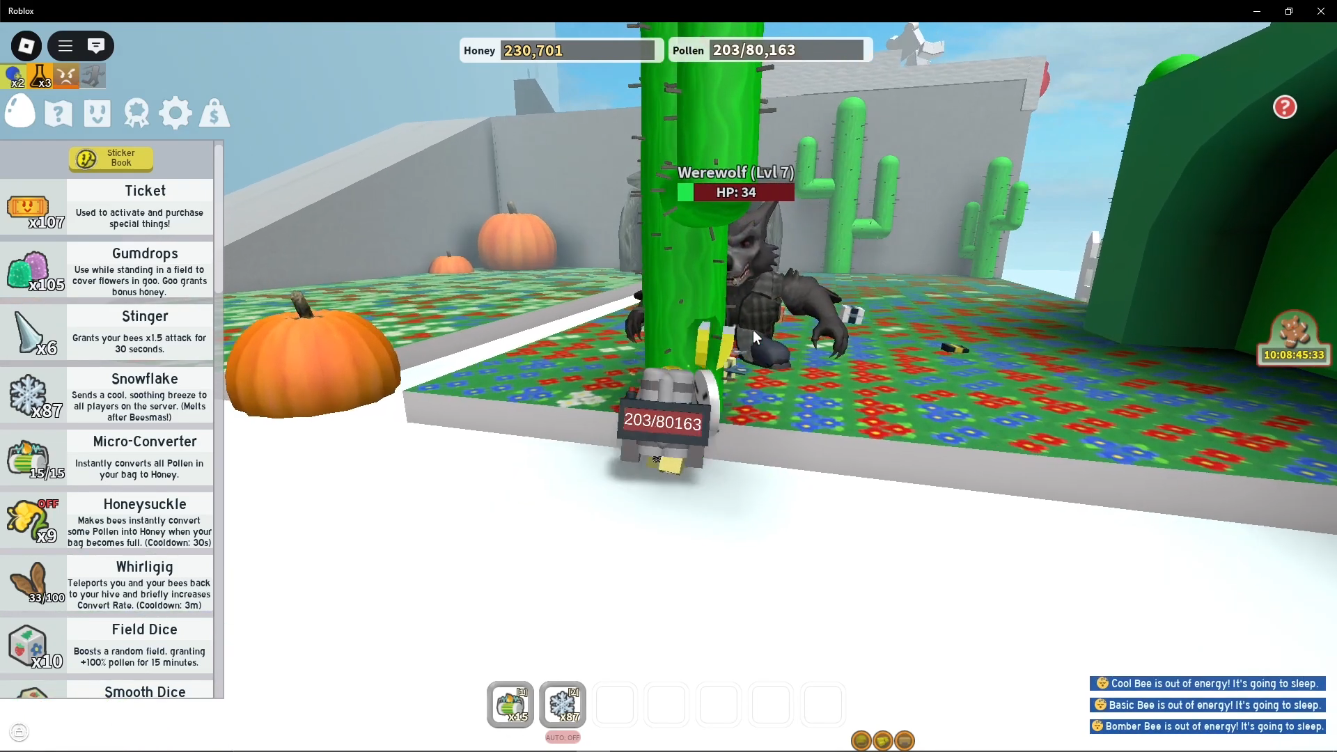 Bee Swarm Simulator Werewolf Guide - Deltia's Gaming