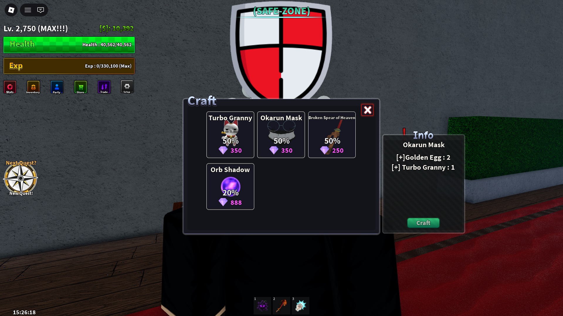 All Materials in Anime Volt - Deltia's Gaming