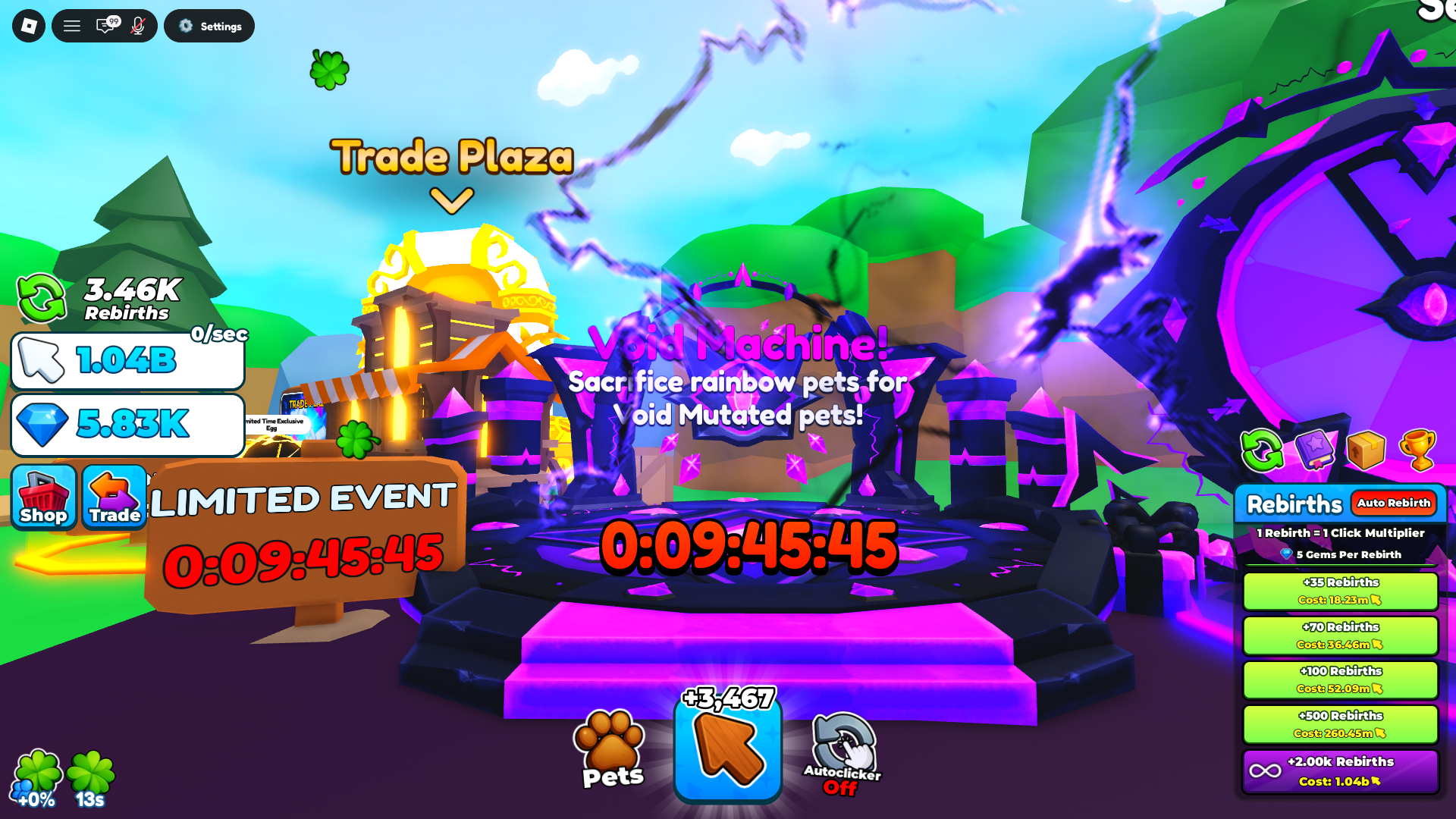 Tap Simulator Void Event Guide - Deltia's Gaming