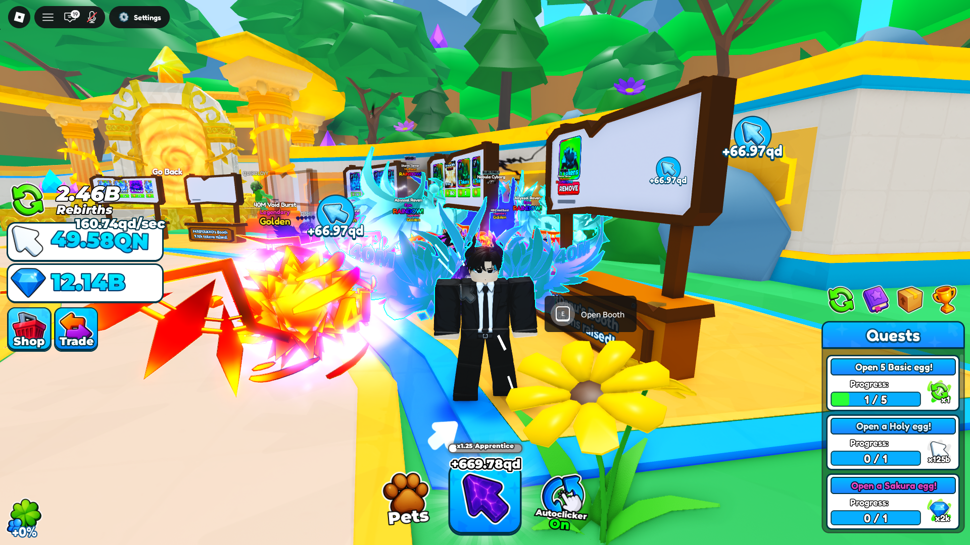 Where is the Trade Plaza in Tap Simulator? - Deltia's Gaming