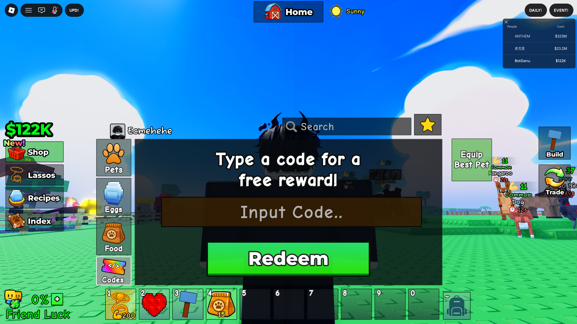 Catch And Tame Codes (January 2026) - Deltia's Gaming