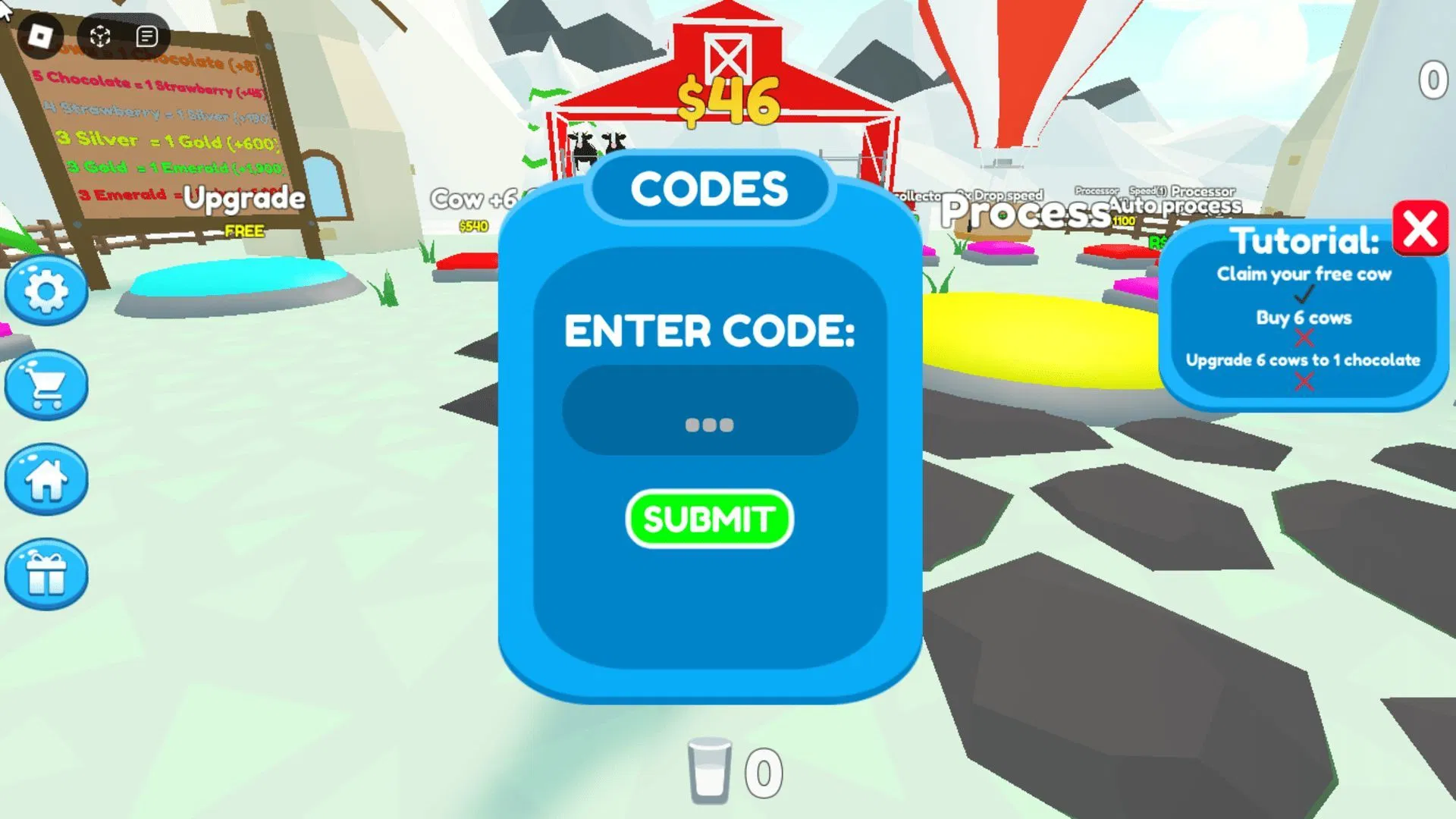 Milk Tycoon Codes (January 2026) - Deltia's Gaming