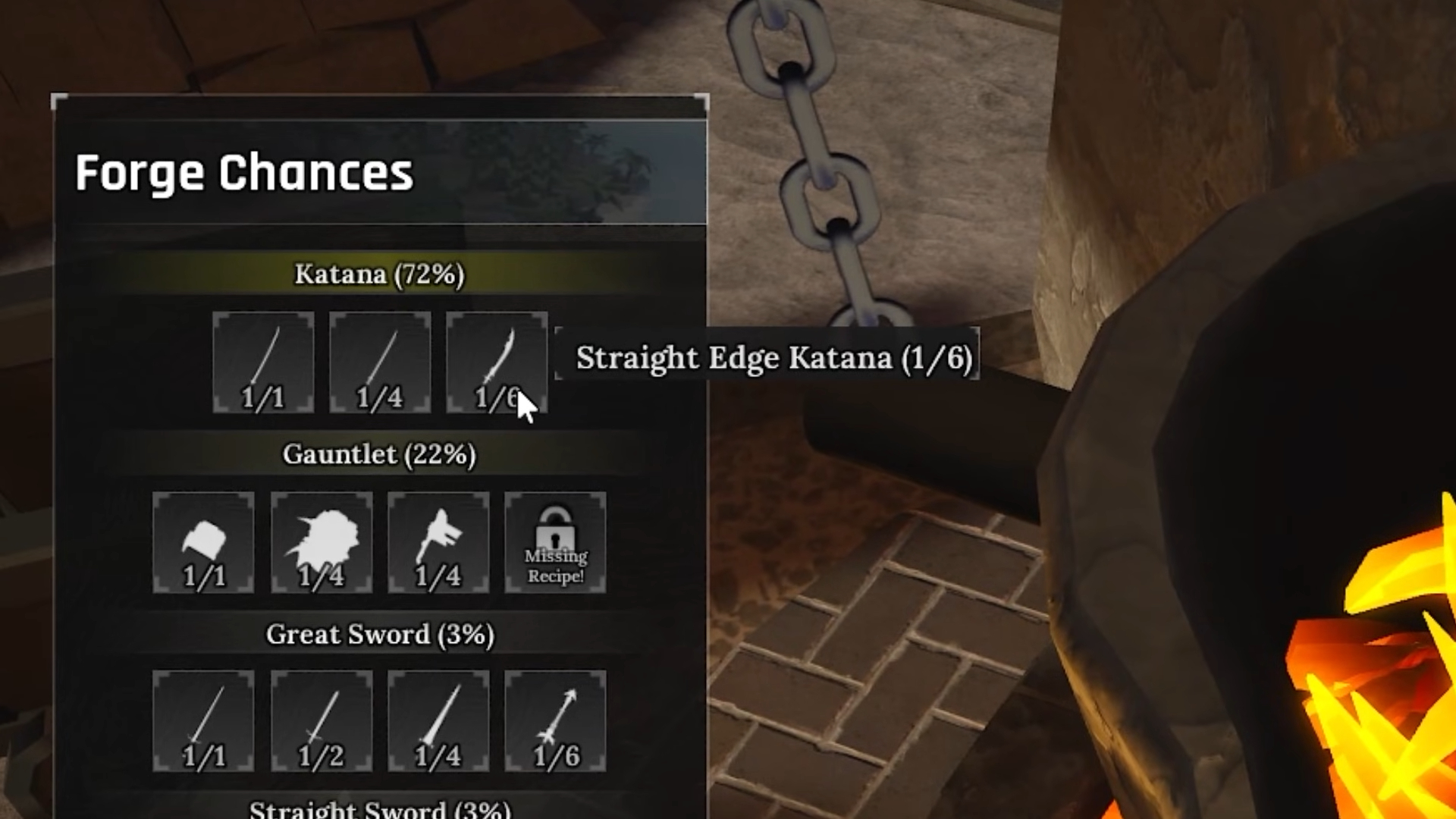 How To Get Straight Edge Katana in The Forge - Deltia's Gaming