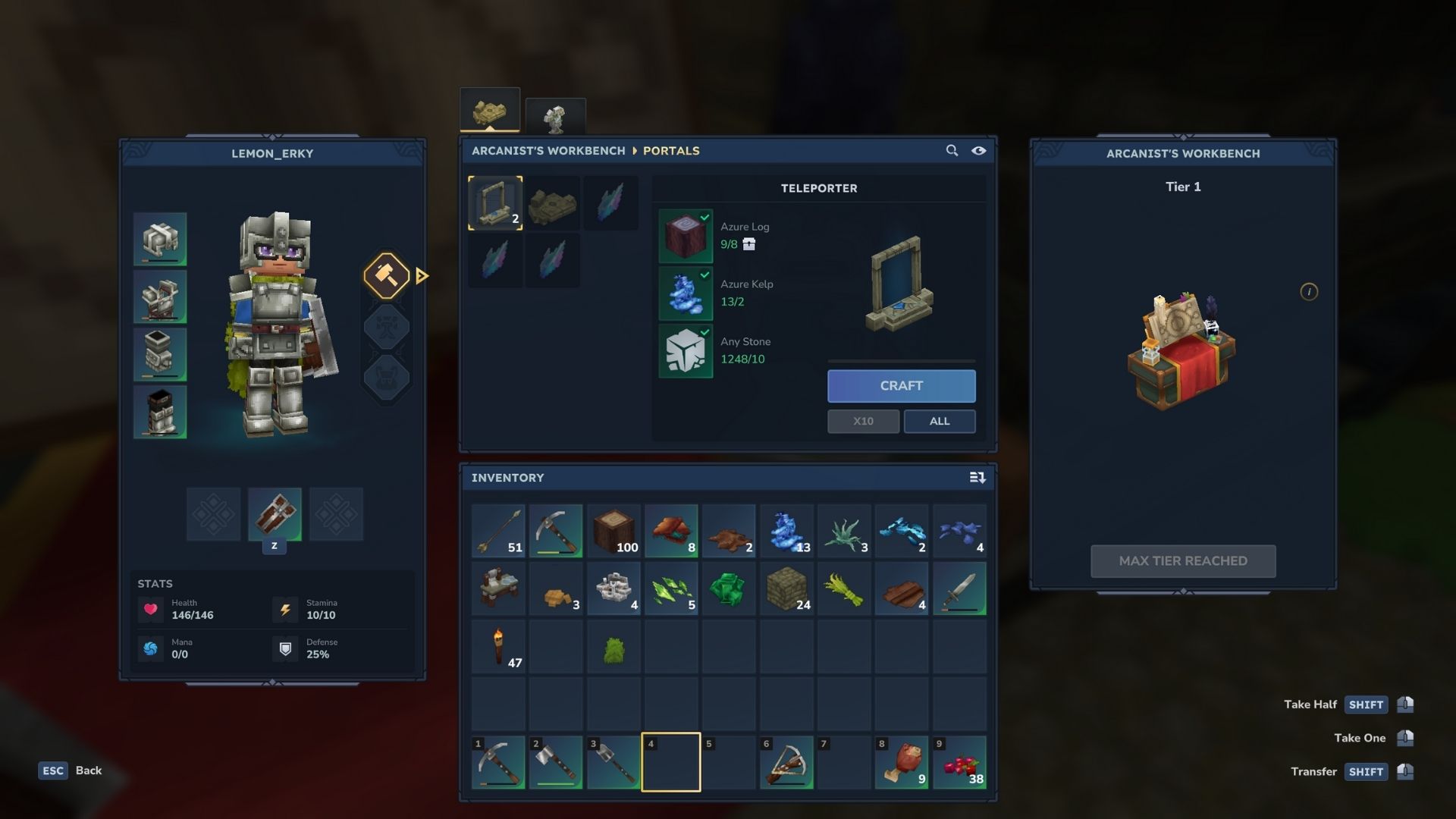 Hytale: How To Make Teleporter - Deltia's Gaming