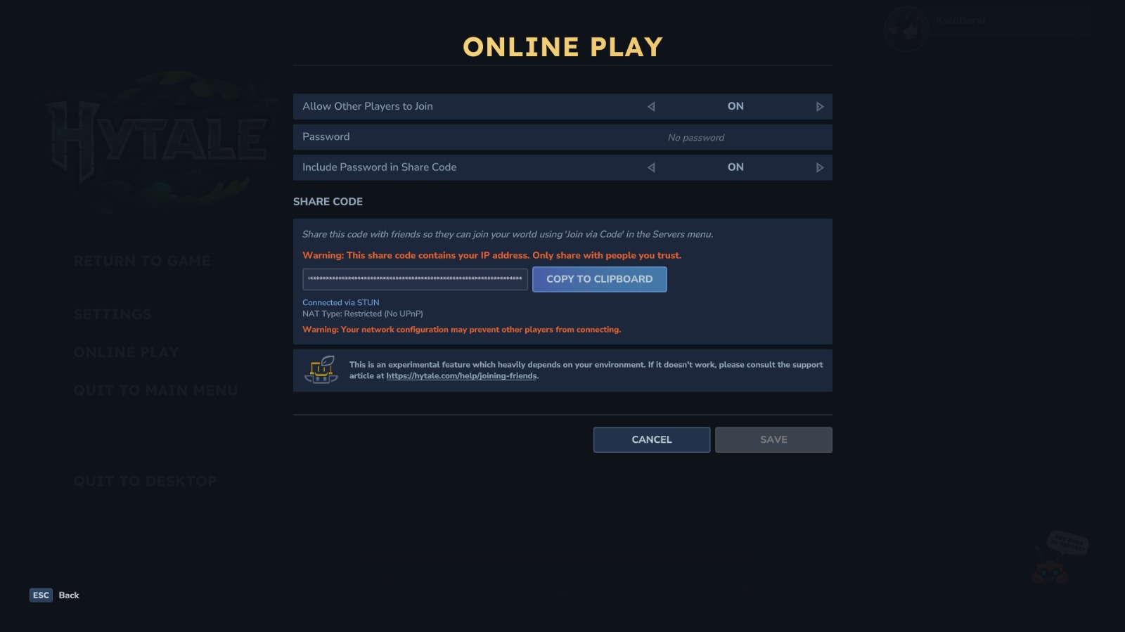 Hytale: How To Join and Invite Friends - Deltia's Gaming