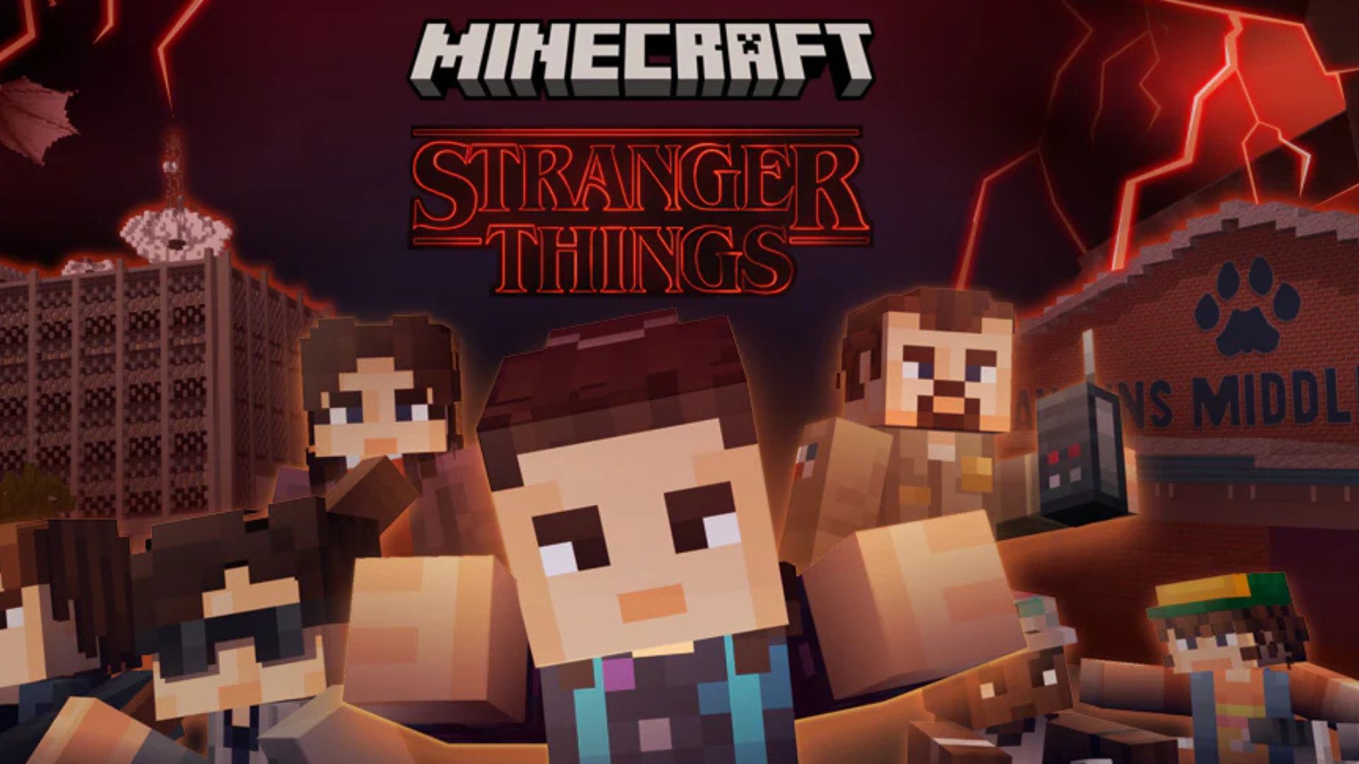 Is Minecraft x Stranger Things DLC Available in Nintendo Switch ...