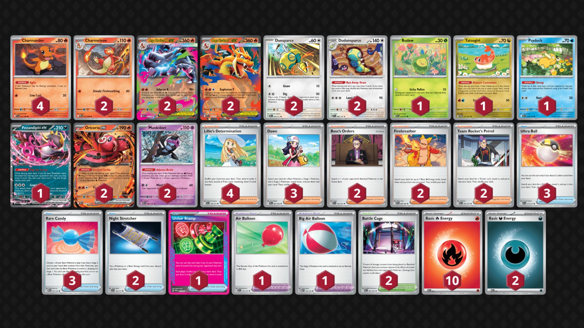 Pokemon TCG: Mega Charizard Y Ex Deck Guide (Ascended Heroes) - Deltia ...
