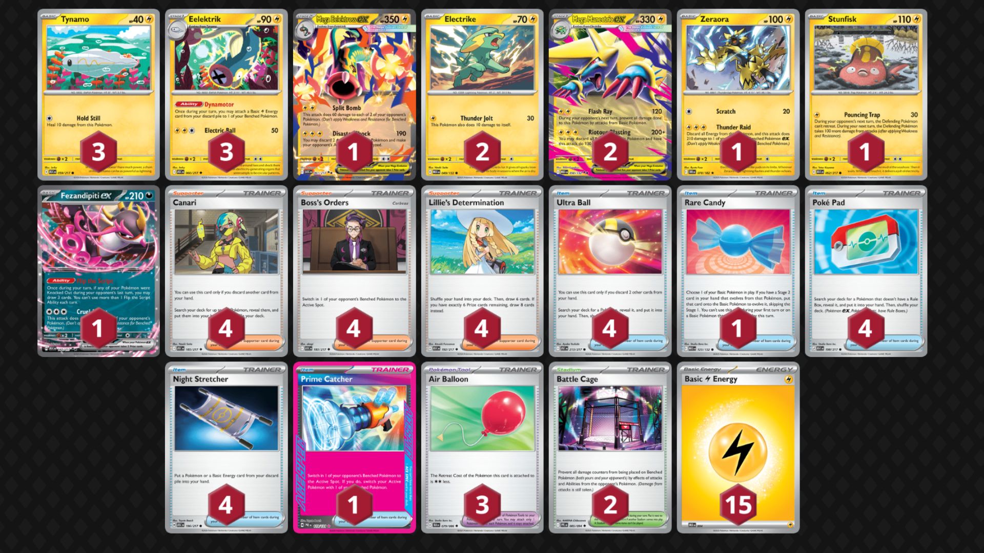 Pokemon TCG: Mega Eelektross Ex Deck Guide (Ascended Heroes) - Deltia's ...