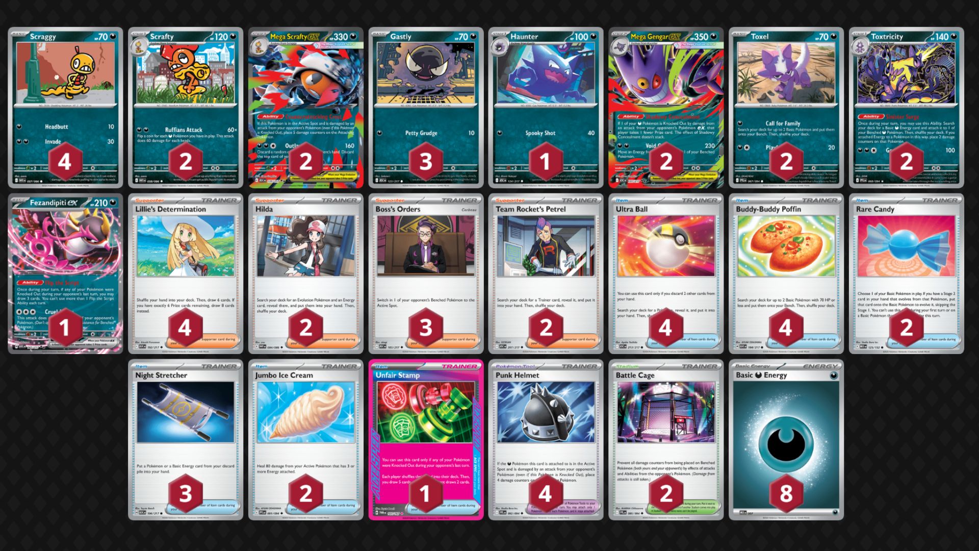 Pokemon TCG: Mega Scrafty Ex Deck Guide (Ascended Heroes) - Deltia's Gaming
