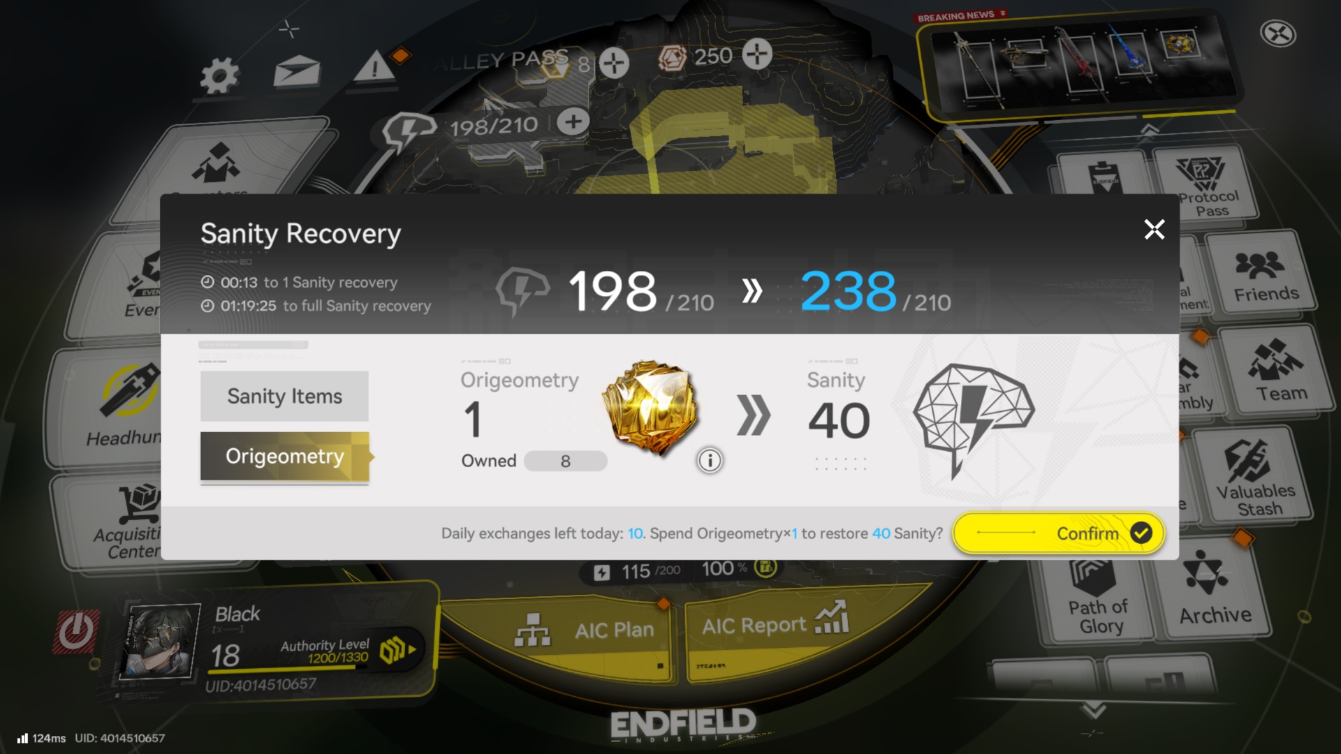 Arknights Endfield: Sanity Guide - Deltia's Gaming