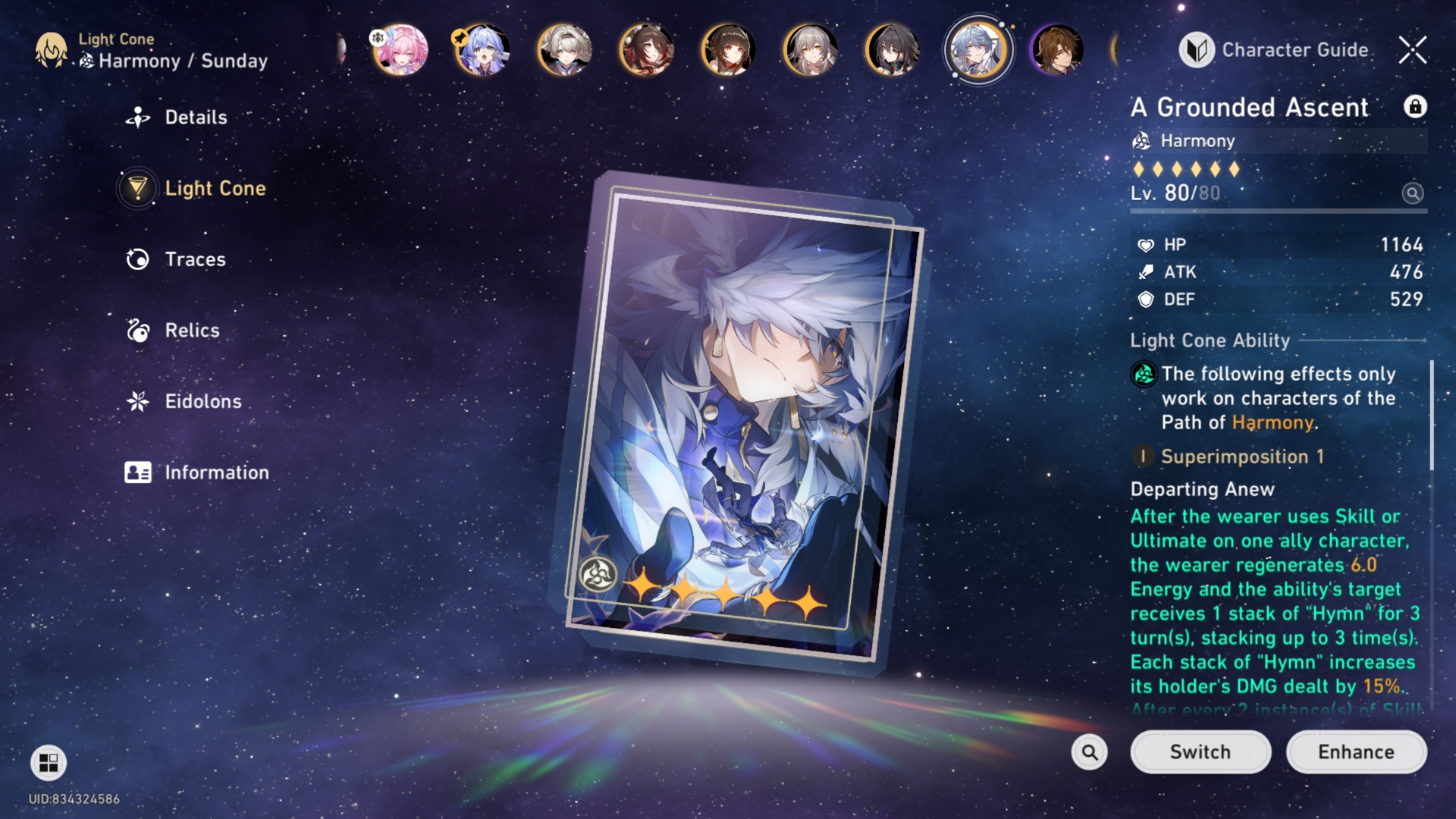 Honkai Star Rail: Best Sunday Build Guide (Light Cones, Teams, Relics ...