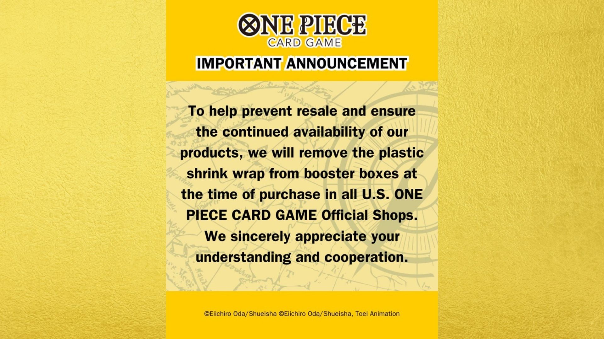 One Piece TCG Announces Major Change To Combat Resales - Deltia's Gaming