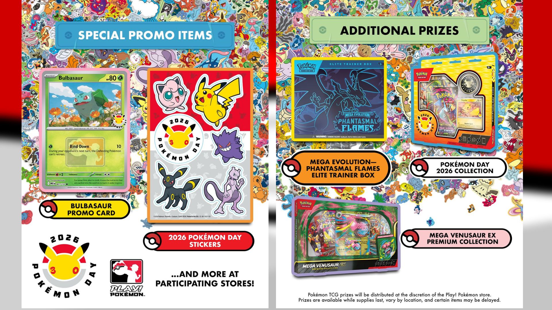 Pokemon 30th Anniversary Mastersheet: First Partner Box, Brand ...